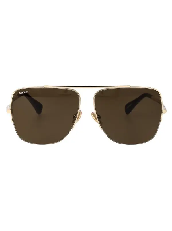 Max Mara Sunglasses - Gold Black