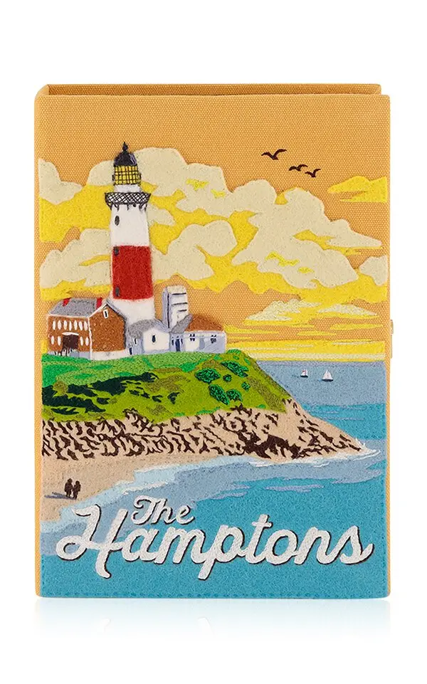 OLYMPIA LE-TAN The Hamptons Book Clutch - Yellow