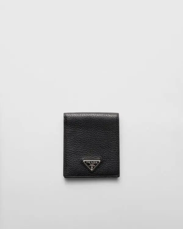 Prada Leather Wallet - Black
