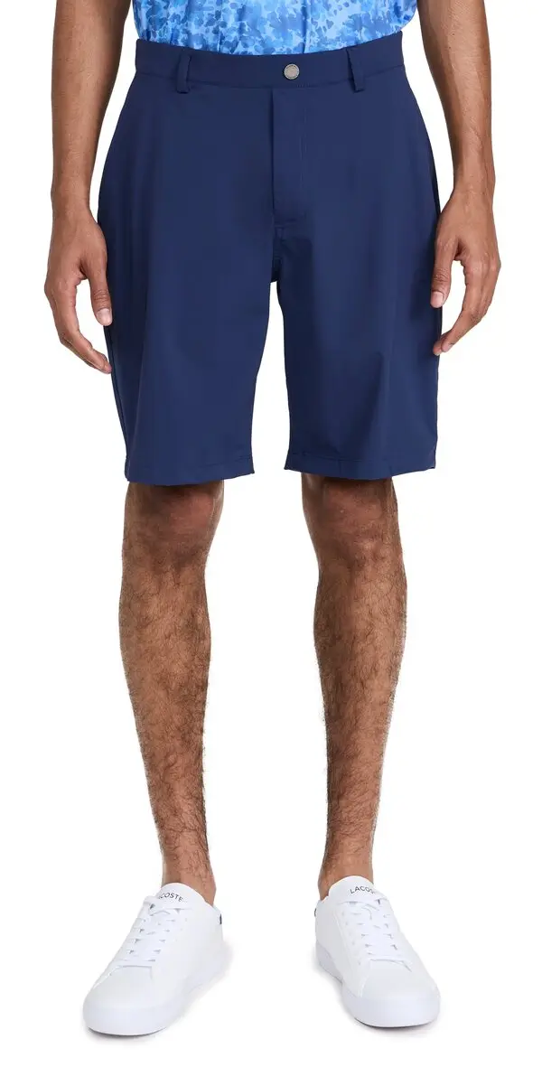 REDVANLY Hanover Pull-on Shorts - Navy