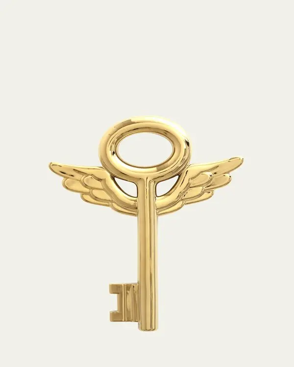 SELETTI Freedom Key Decorative Object - Gold