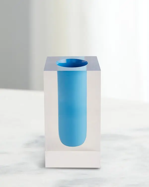 Jonathan Adler Bel Air Test Tube Vase - Blue