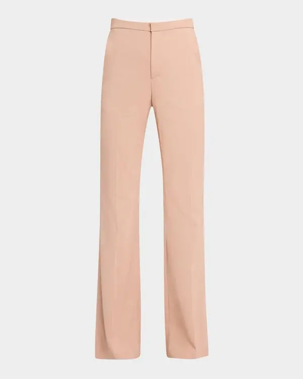 A.L.C. Sophie Ii Straight-leg Twill Pants - Blush