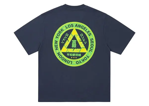 PALACE Hi Ya T-shirt - Navy Blue