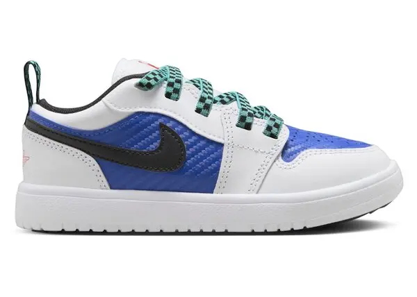 JORDAN 1 Low Alt Se Sneakers - White/hyper Royal/hyper Jade