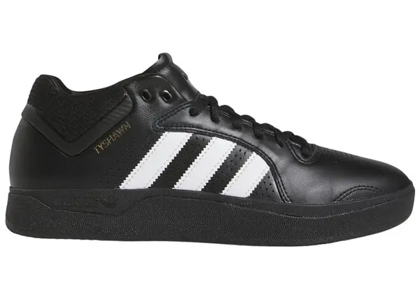 Adidas Tyshawn Remastered Sneakers - Core Black/cloud White/gold Metallic