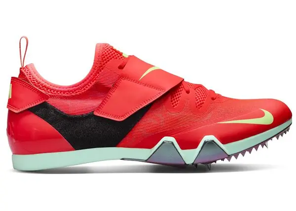 Nike Pole Vault Sneakers - Bright Crimson/lime Blast/mint Foam