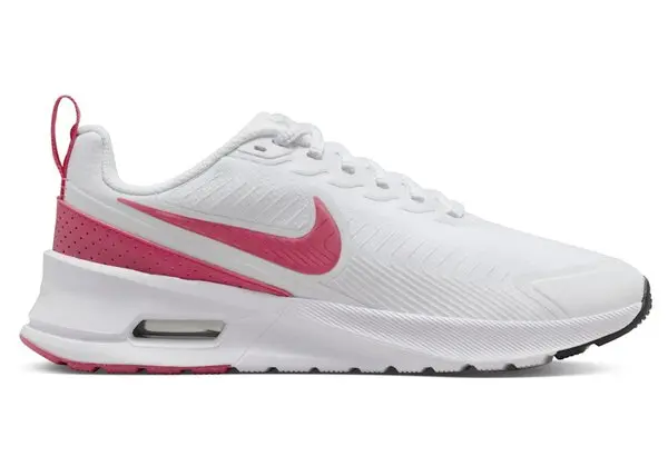 Nike Air Max Nuaxis Sneakers - White/black/comet Red