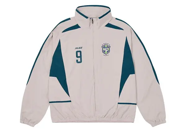PALACE Pro Team 02 Shell Jacket - Light Grey