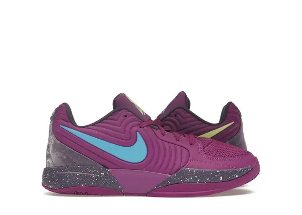 Nike Ja 2 Stargazer Sneakers - Bold Berry/light Lemon Twist/dark Raisin