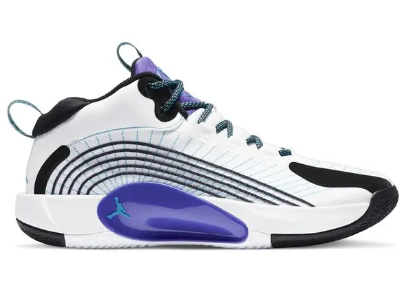 JORDAN Jumpman 2021 Pf Aquatone Sneakers - White/hyper Grape/black