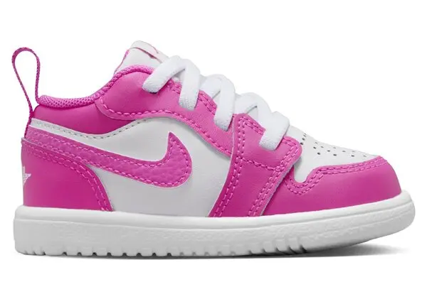 JORDAN 1 Low Alt Sneakers - Fire Pink/white/iris Whisper
