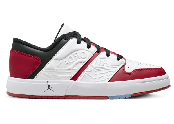 JORDAN Nu Retro 1 Low Sneakers - Varsity Red/white/black