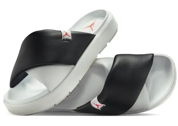 JORDAN Sophia Slides - Off White/black/infrared 23