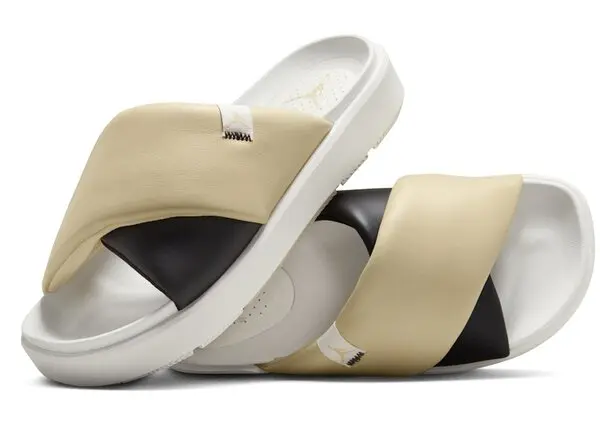 JORDAN Sophia Slides - Shadow Brown/sail/team Gold