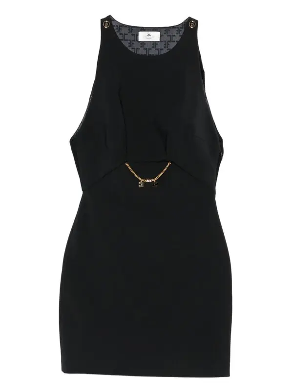 Elisabetta Franchi Close-fitting Dress - Black
