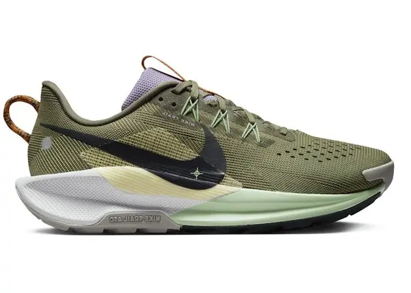 Nike React Pegasus Trail 5 Anthracite - Medium Olive/neutral Olive/vapor Green