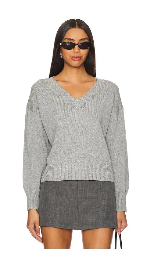 STITCHES & STRIPES Nova V-neck Pullover