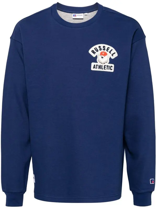 CHOCOOLATE Logo-patch Long-sleeved Sweatshirt