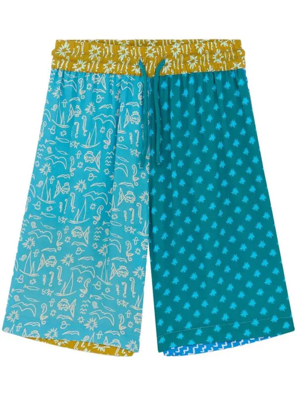 DONDE ESTEBAN Estrellitas Shorts - Blue