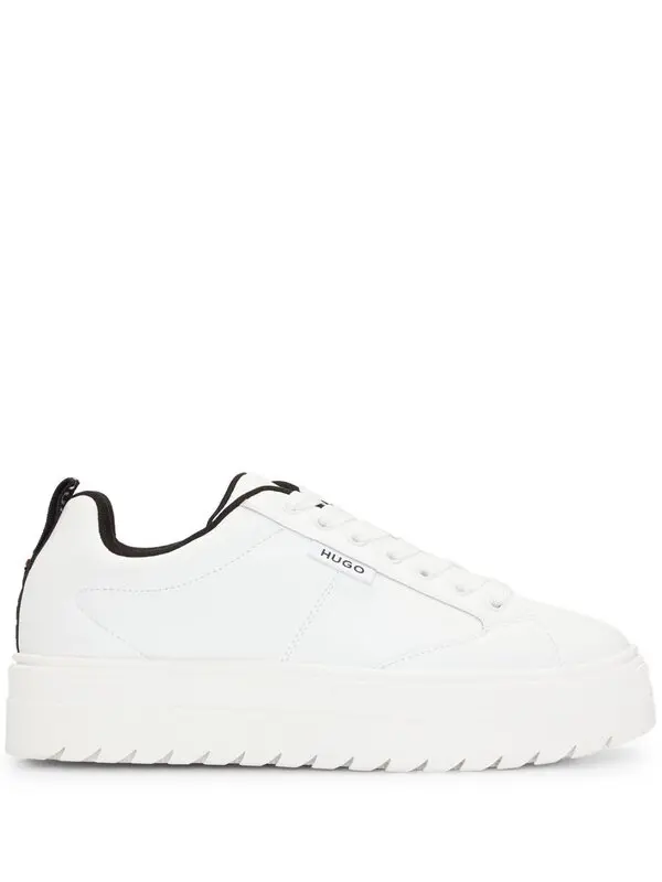 Hugo Boss Logo-patch Platform Sneakers