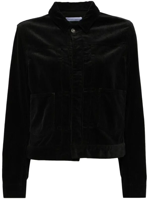 TU ES MON TRESOR Corduroy Jacket - Black