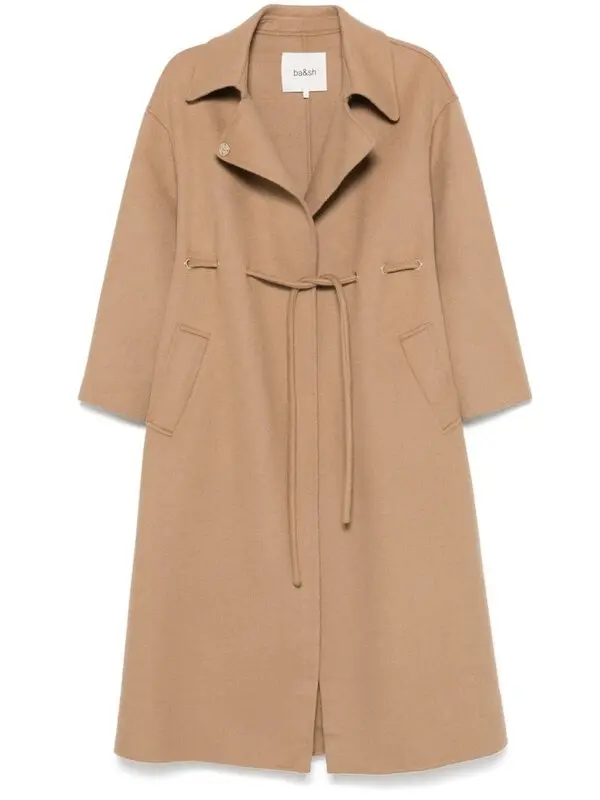 Ba&sh Kate Mid-length Coat - Brown