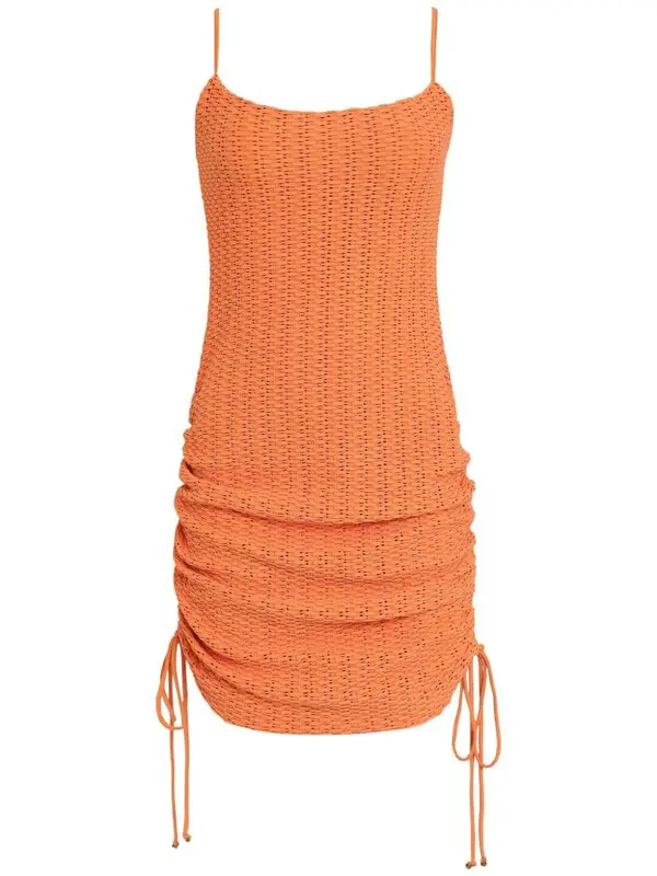 AMIR SLAMA Draped Mini Dress