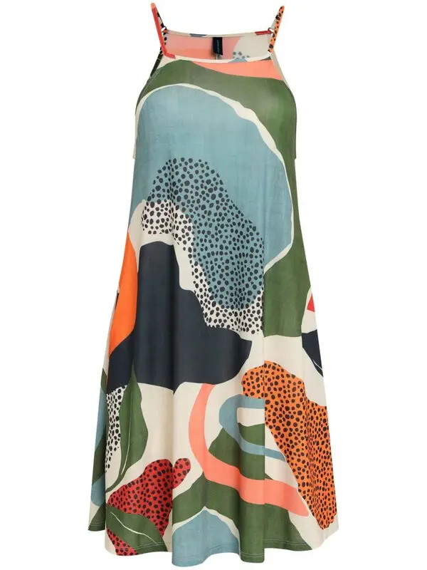 LYGIA & NANNY Isis Printed Dress - Blue