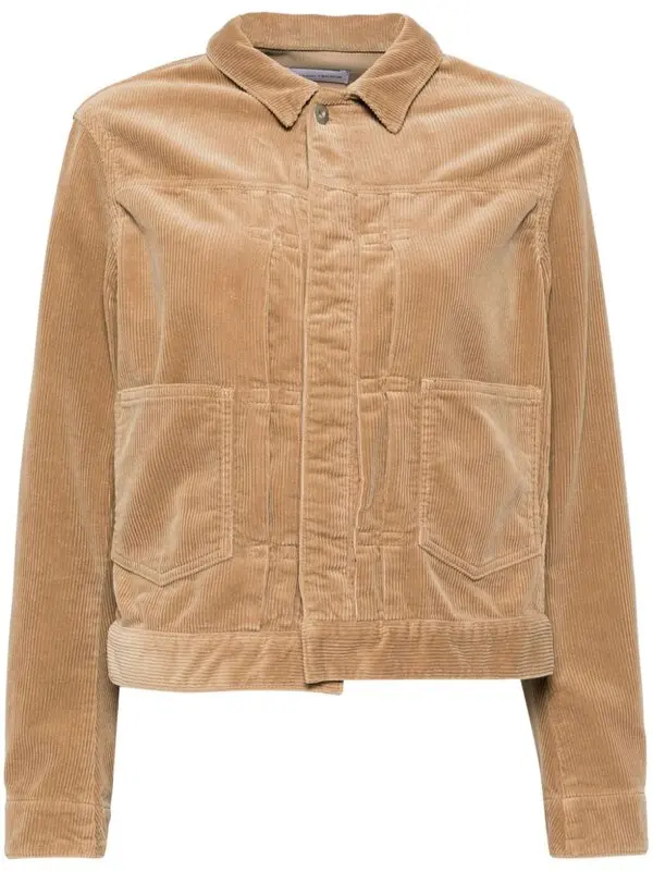 TU ES MON TRESOR Corduroy Jacket - Neutrals