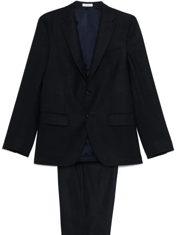 Boglioli Prince Of Wales-pattern Suit