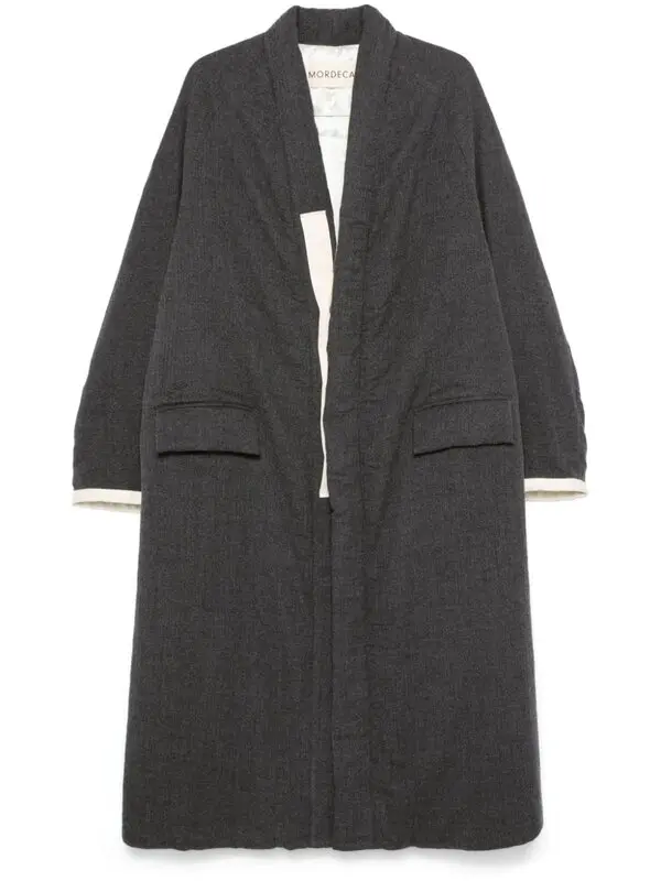 MORDECAI Padded Fleece Coat - Grey