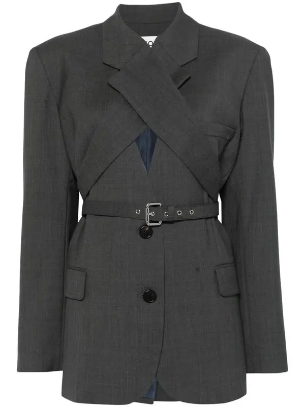 Monse Interlock Twill Blazer