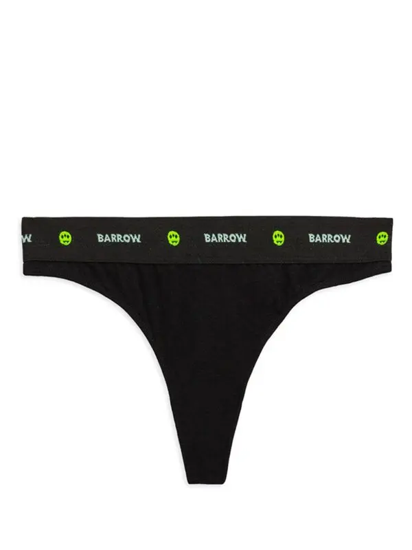 BARROW Logo-waistband Thongs