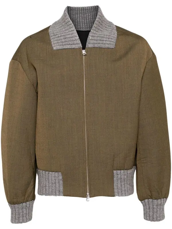 CROQUIS Zip-up Bomber Jacket