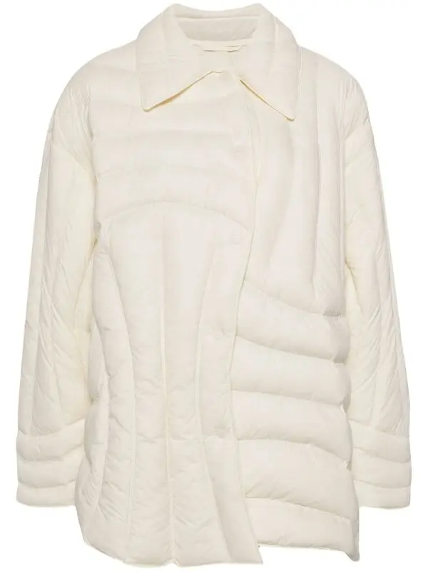 JNBY Irregular Tangent Puffer Jacket