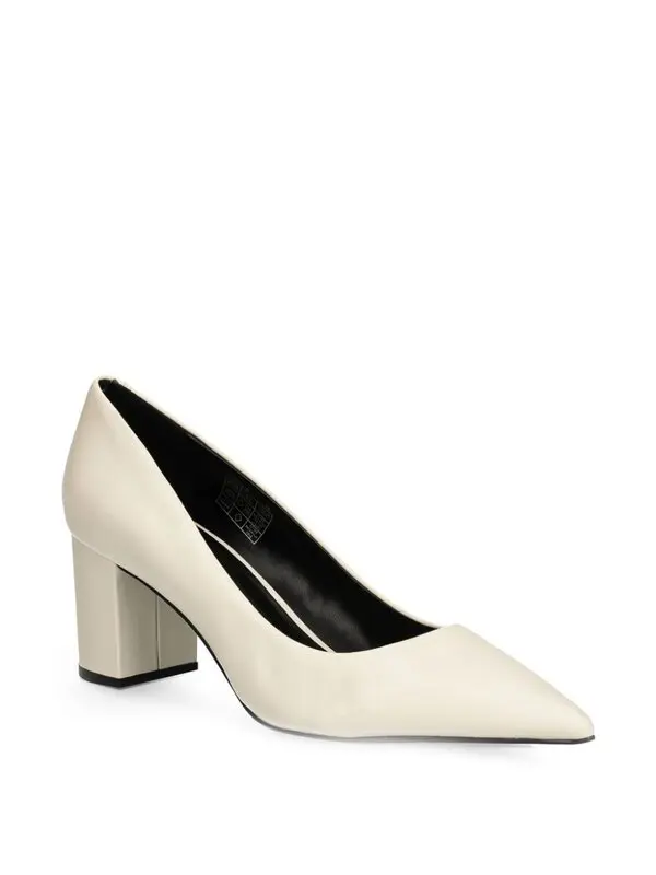 Hugo Boss 70mm Pointed-toe Pumps - White
