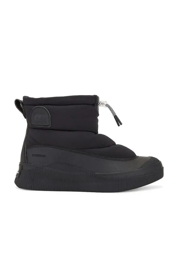 Sorel Out N About Iv Puffy Boots - Black & Chalk