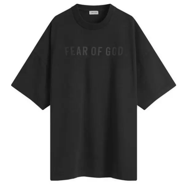 Fear Of God Short Sleeve Text Print T-shirt