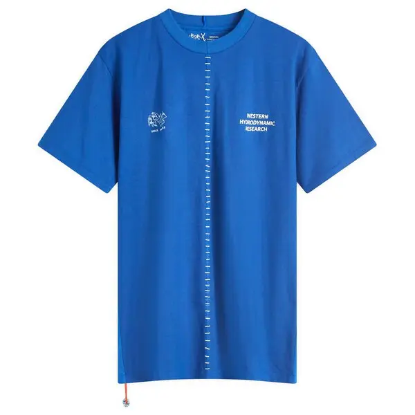 SPACE AVAILABLE X Western Hydrodynamic Research T-shirt - Blue