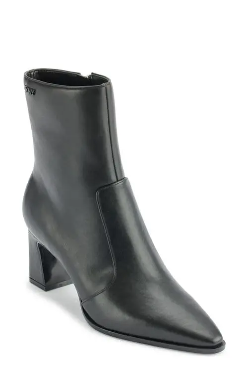 Dkny Sunny Pointed Toe Bootie - Black