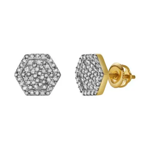 LUVMYJEWELRY Vaelora Cluster Diamond Earrings