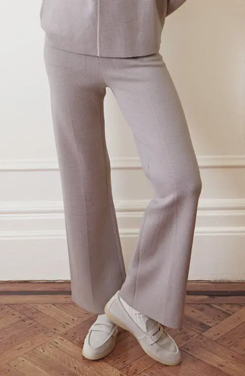 OYUN Merino Margo Knit Pants - Dove Grey
