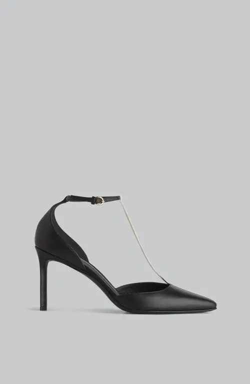 Co Pointy T-strap D'orsay Heel