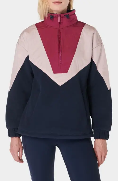 Sweaty Betty Orbit Fleece Half Zip Pullover