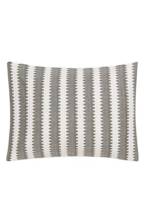MATOUK Apollo Stripe Matelassé Sham - Comet