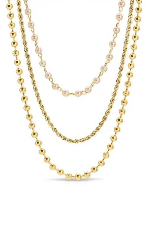 JOY DRAVECKY JEWELRY Layered Chain Necklace
