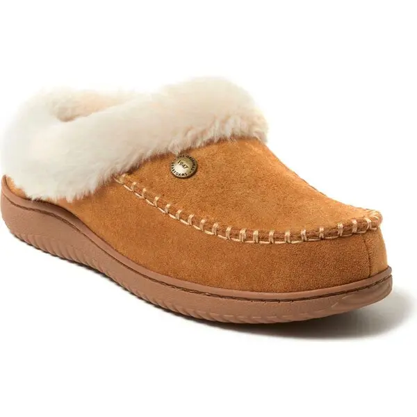 DEARFOAMS Atley Energy Return Clog Slipper - Whiskey