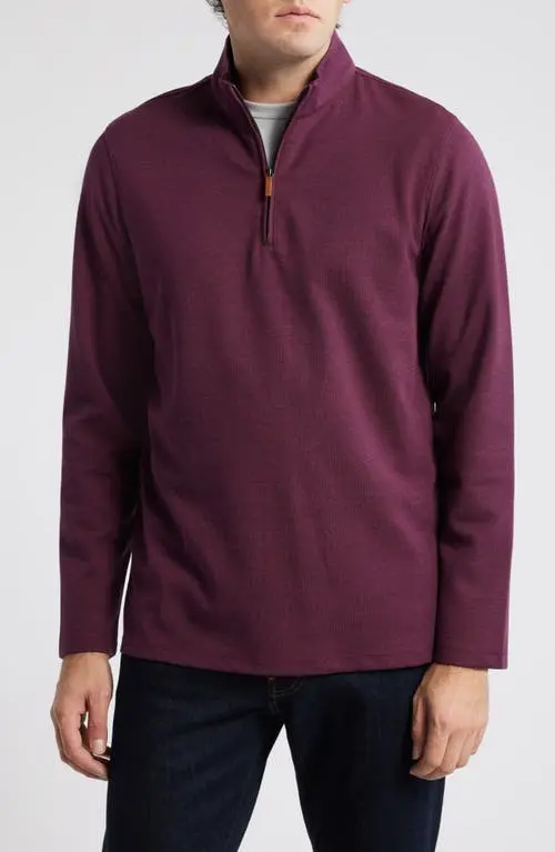 Mizzen+main Kpi Quarter Zip Pullover Sweatshirt