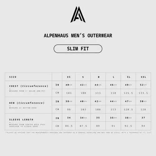 ALPENHAUS Nimbus Lightweight Hybrid Bomber Jacket - Olive